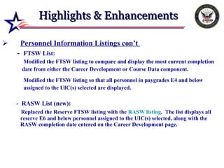 Cims summary of_changes | PPT