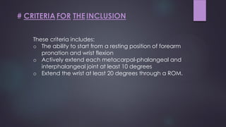 CIMT for Physiotherapy | PDF