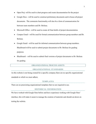 Cimt 687 initial planning documents | PDF