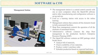 Computer Integrated Manufacturing (CIM) Mechanical | PPT