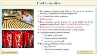 Computer Integrated Manufacturing (CIM) Mechanical | PPT