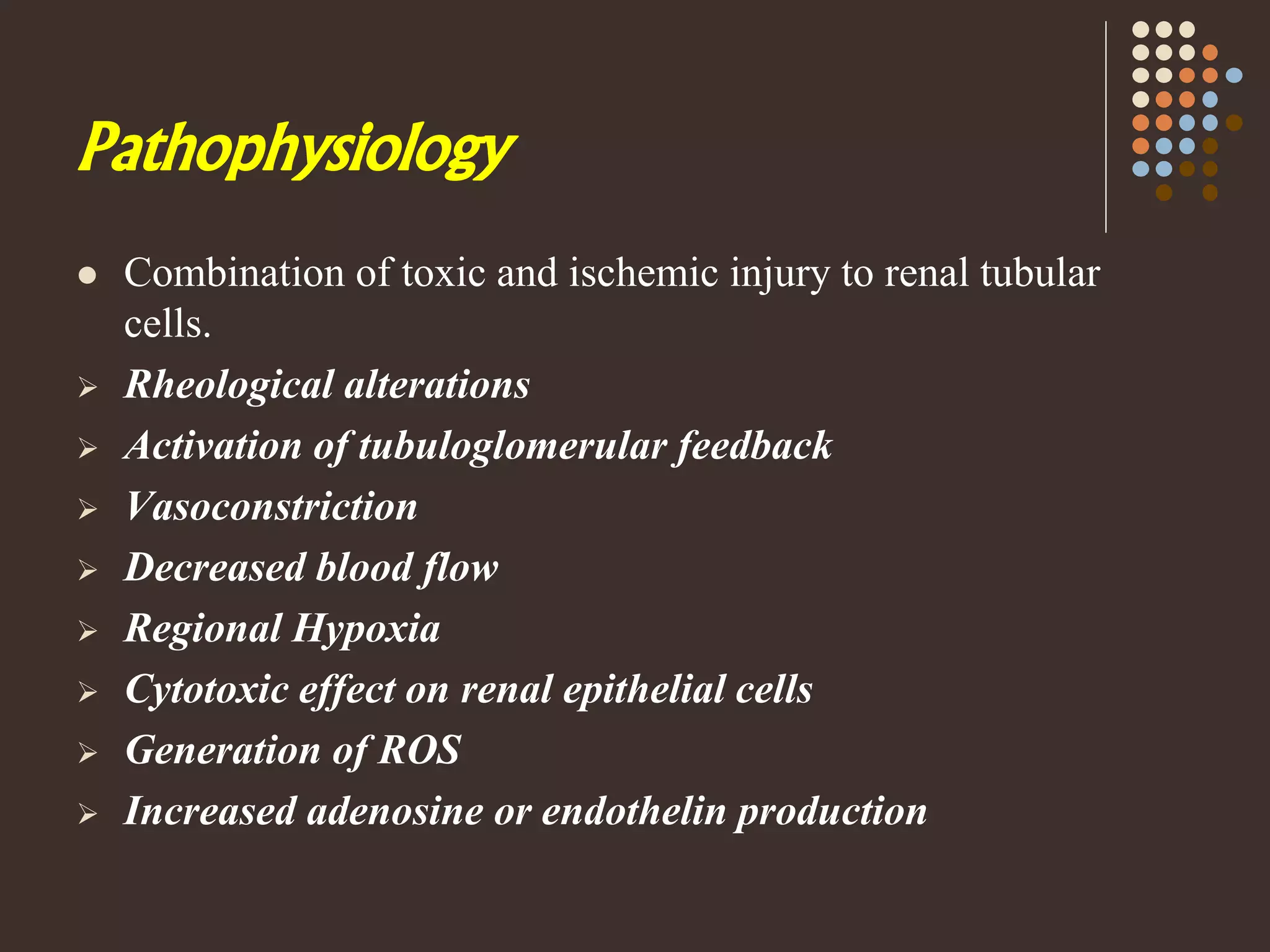 CONTRAST INDUCED NEPHROPATHY(CI-AKI) | PPTX