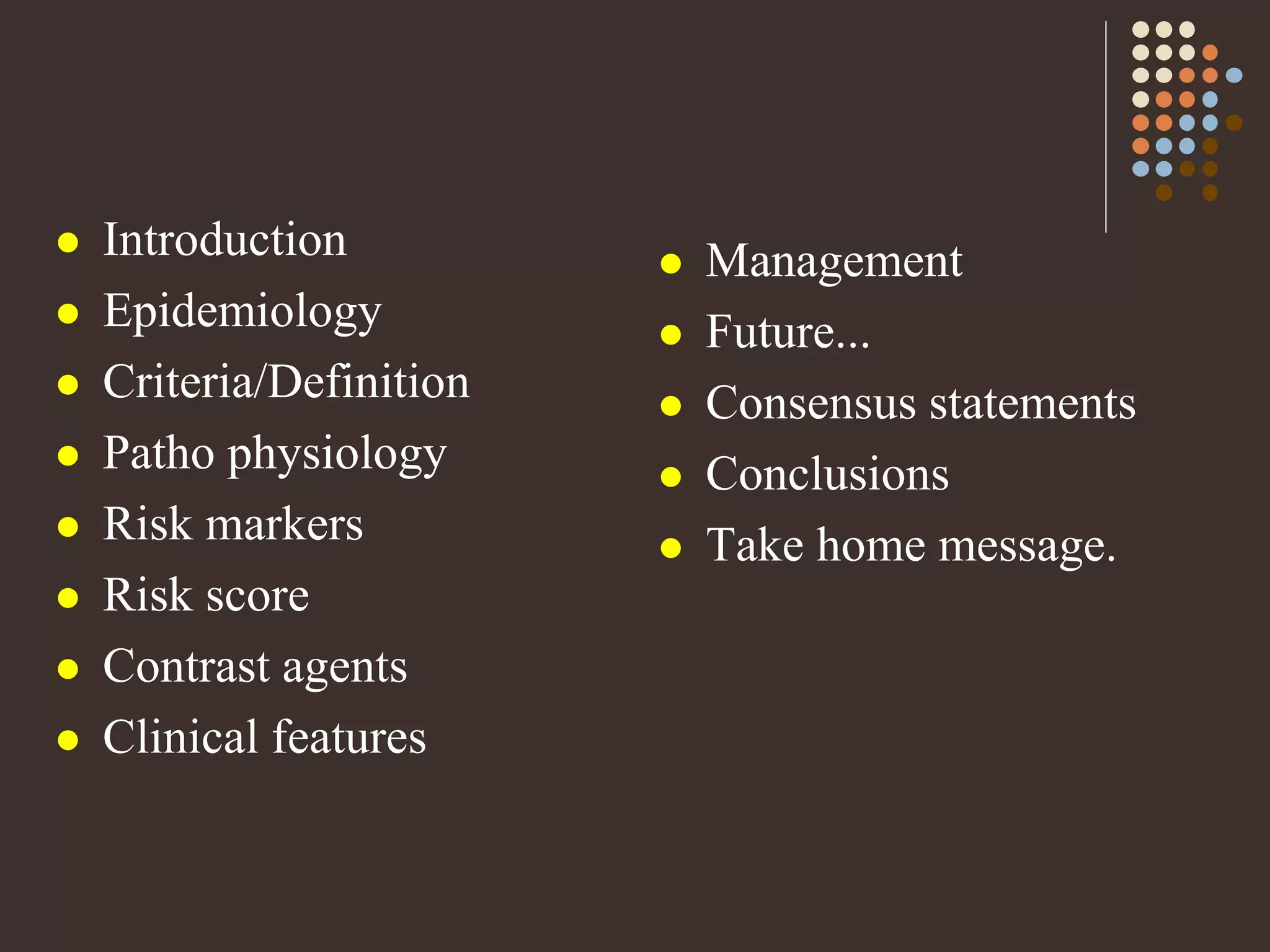 CONTRAST INDUCED NEPHROPATHY(CI-AKI) | PPTX