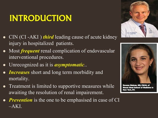 CONTRAST INDUCED NEPHROPATHY(CI-AKI) | PPTX
