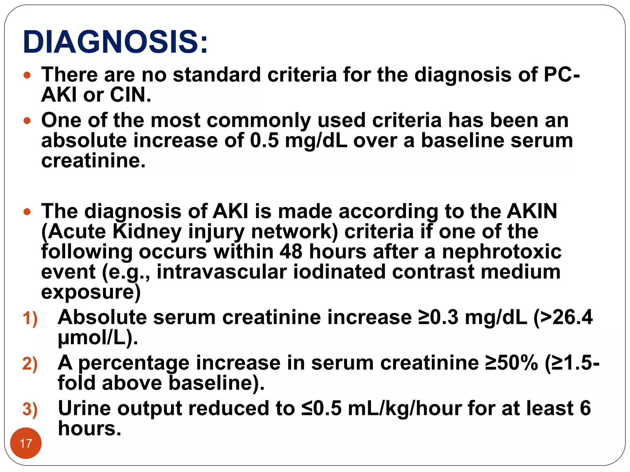 CONTRAST INDUCED NEPHROPATHY | PPTX