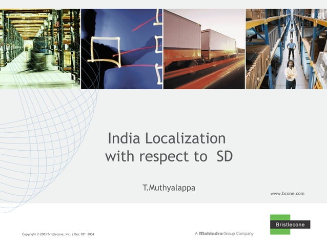 Cin india-localization sd-workshop | PPT