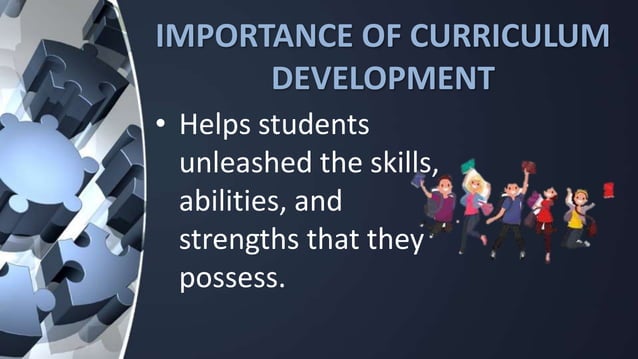 Importance of Curriculum Development