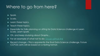Cloudera Data Science Challenge | PPT