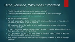 Cloudera Data Science Challenge | PPT