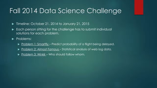 Cloudera Data Science Challenge | PPT