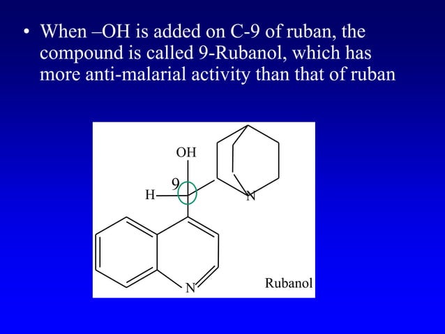 cinchona_alkaloids.ppt | Chemistry | Science