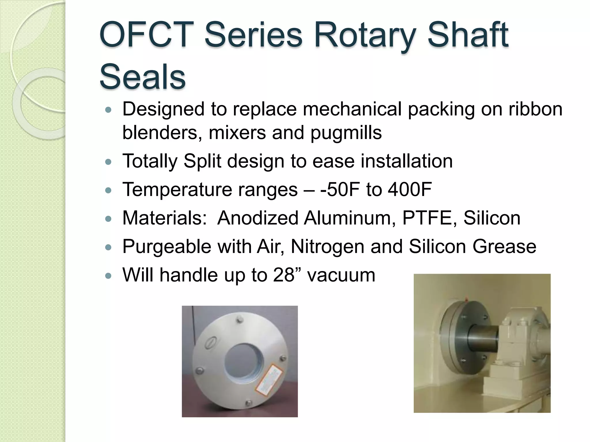 Cinchseals replacing packing | PPTX