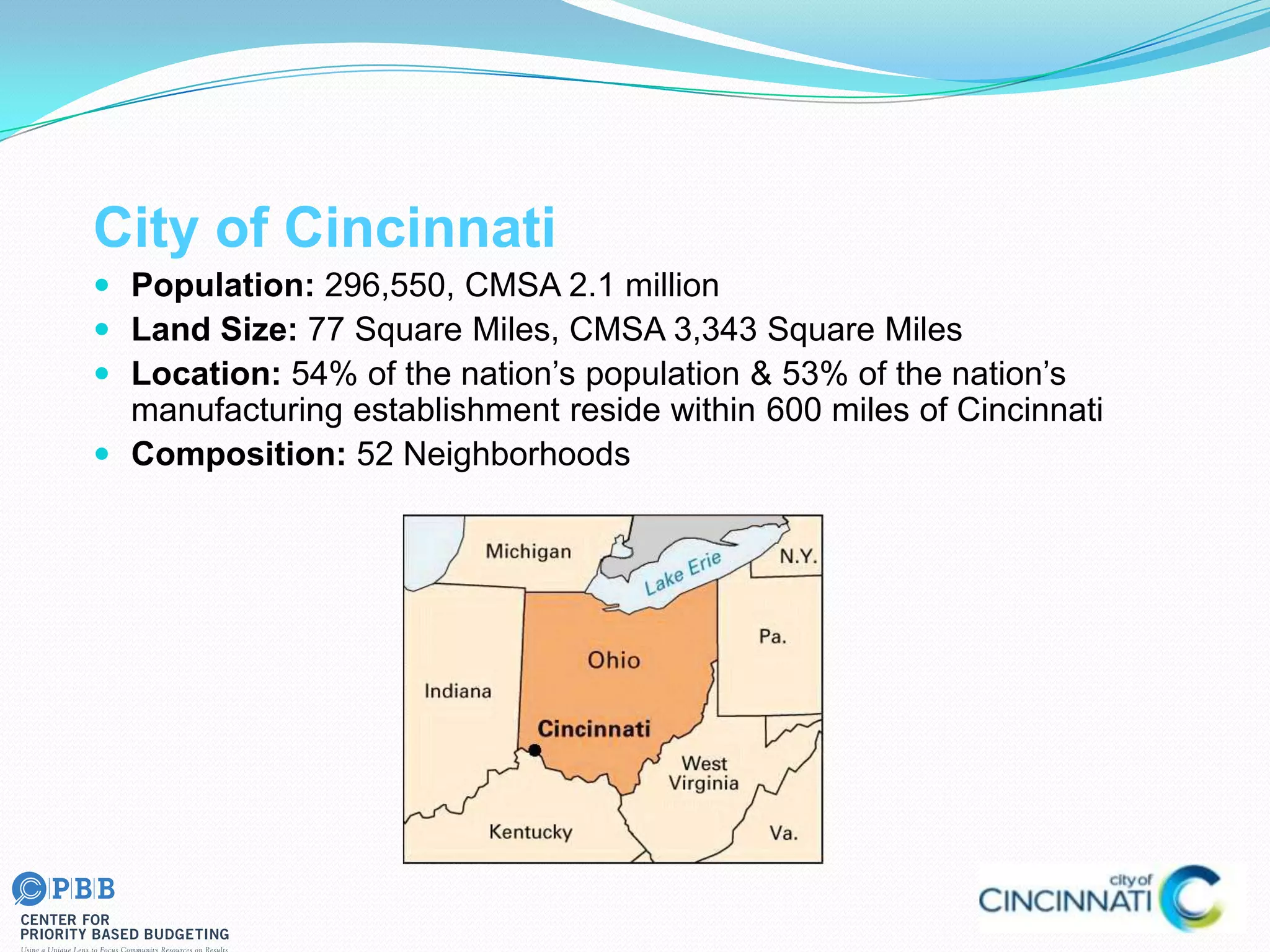 Priority Based Budgeting - City of Cincinnati | PPTX