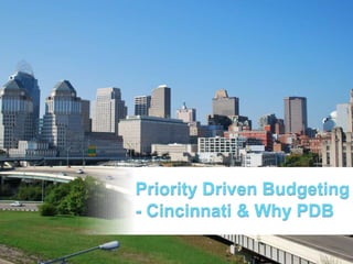 Priority Based Budgeting - City of Cincinnati | PPTX | Business ...