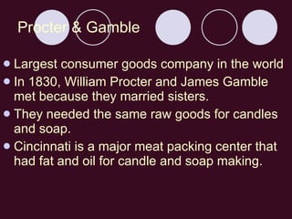 Cincinnati’s growth and development | PPT | North America Travel ...