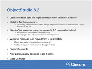 Cincom Smalltalk Roadmap 2010 | PPT