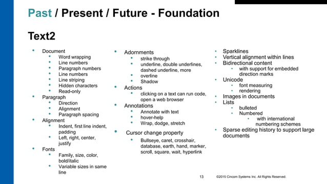 Cincom smalltalk roadmap 2015 draft3 | PPT
