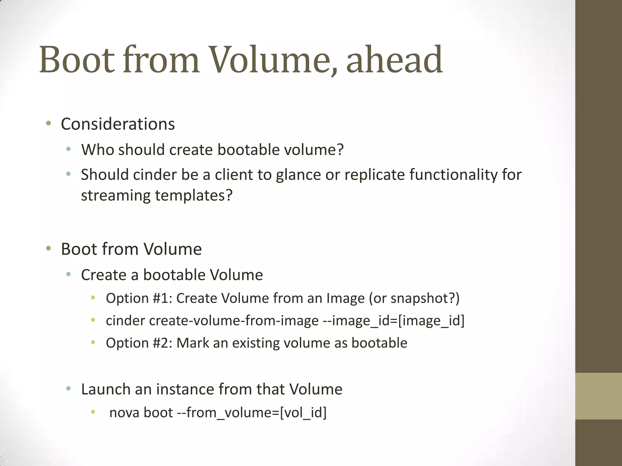 OpenStack Cinder | PPTX