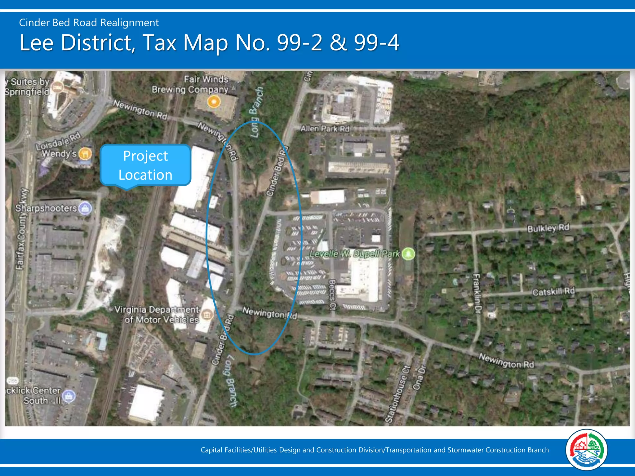 Cinder Bed Road Realignment | PPT