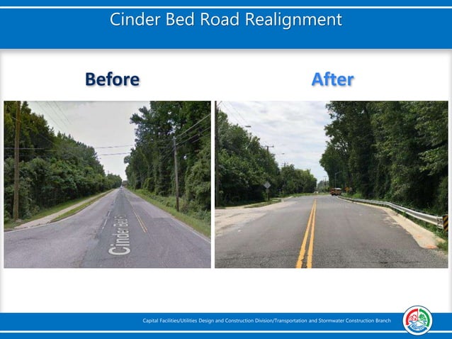 Cinder Bed Road Realignment | PPT