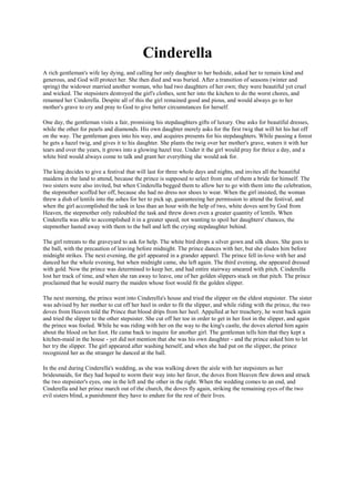 Cinderella | DOCX