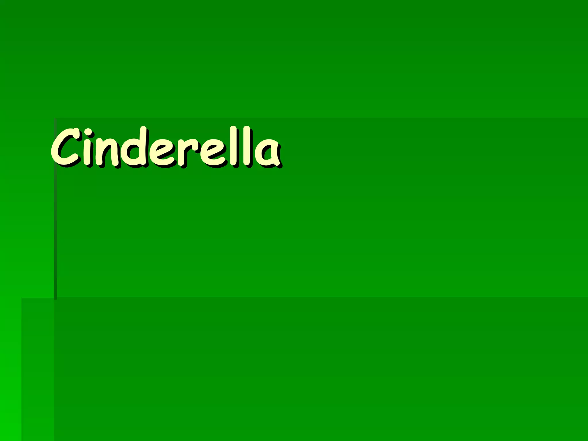 Cinderella | PPT