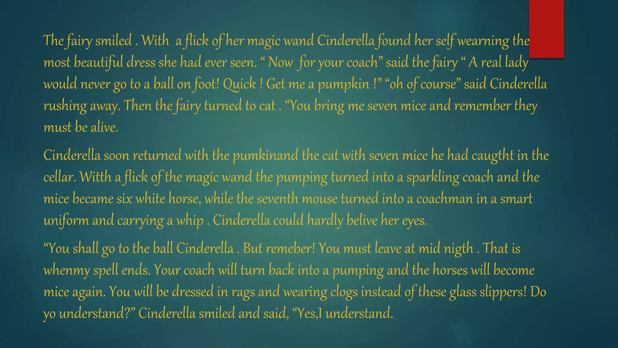 Narative Text Cinderella Ppt