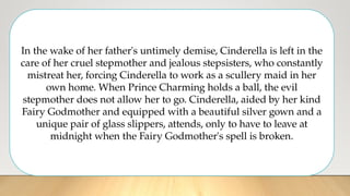 Cinderella story telling english and moral lesson | PPTX