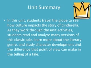 Cinderella 214 Final Draft | PPTX | Educational Assessment | Education
