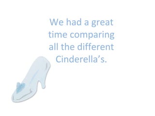 Cinderella comparison | PPT