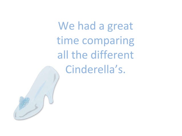 Cinderella comparison | PPT | Books and Literature