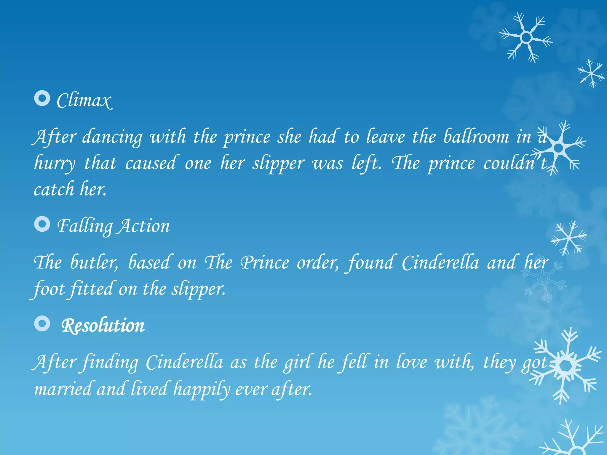 Cinderella fairytale short story analysis | PPTX