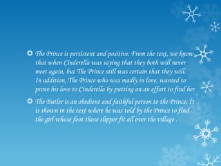 Cinderella fairytale short story analysis | PPTX