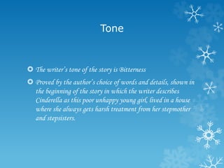 Cinderella fairytale short story analysis | PPTX