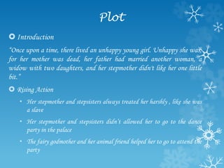 Cinderella fairytale short story analysis | PPTX