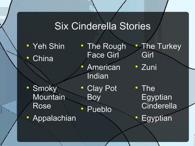 Cinderella presentation 2012 | PPT