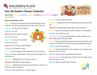 Cinderella Readers Theatre Short ScriptPeruse | PPT