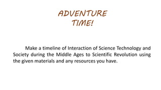 Middle Ages to Scientific Revolution | PPTX
