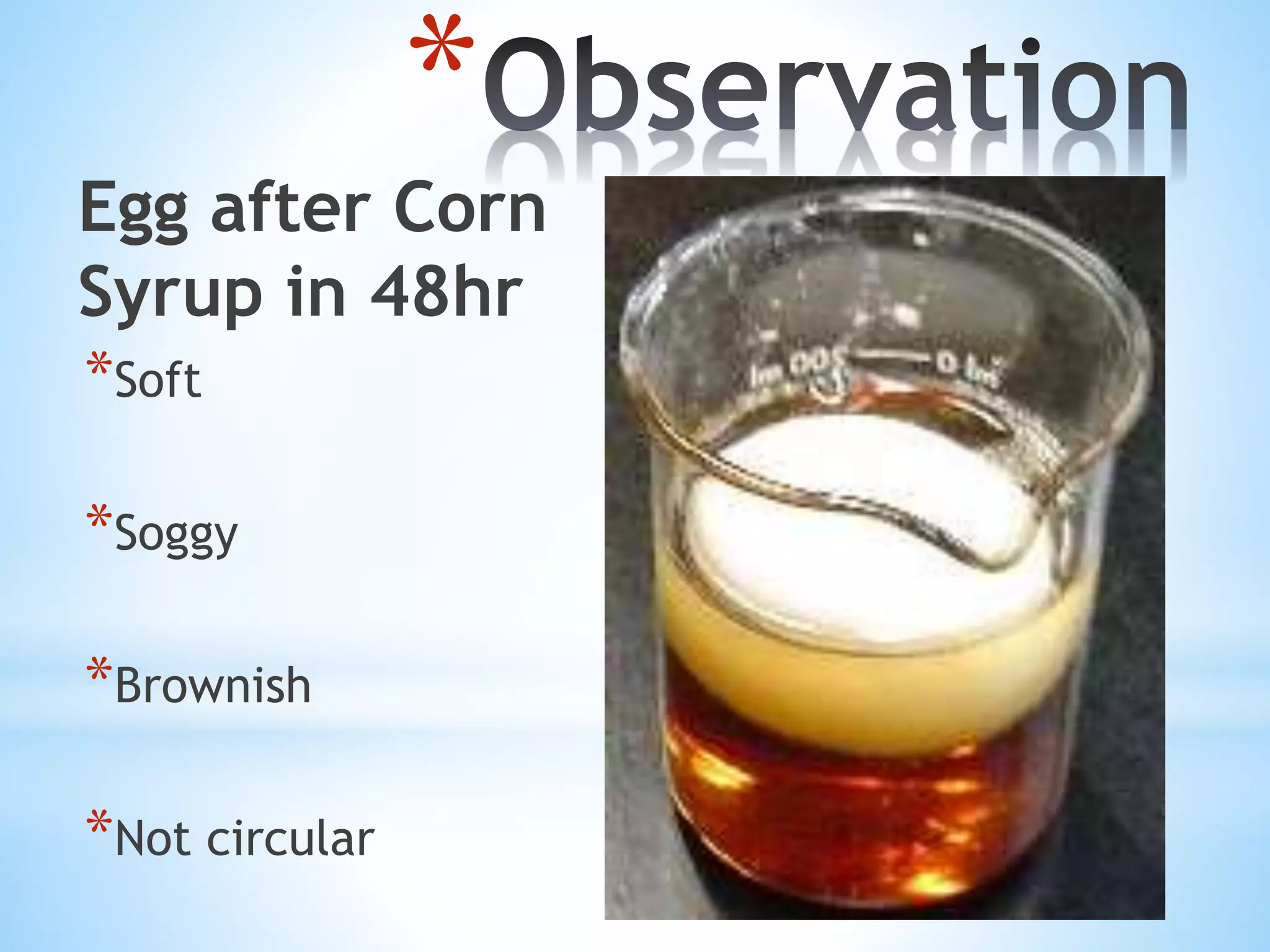 Cindy Egg Osmosis Experiment | PPTX