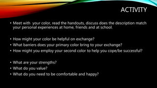 Personality and Communication - True Colors | PPSX