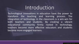 Strategies for Integrating Technology in the Classroom | PPTX