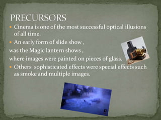 The history of Cinema | PPTX