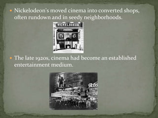The history of Cinema | PPTX