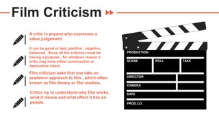 Cinema in mass media | PPTX