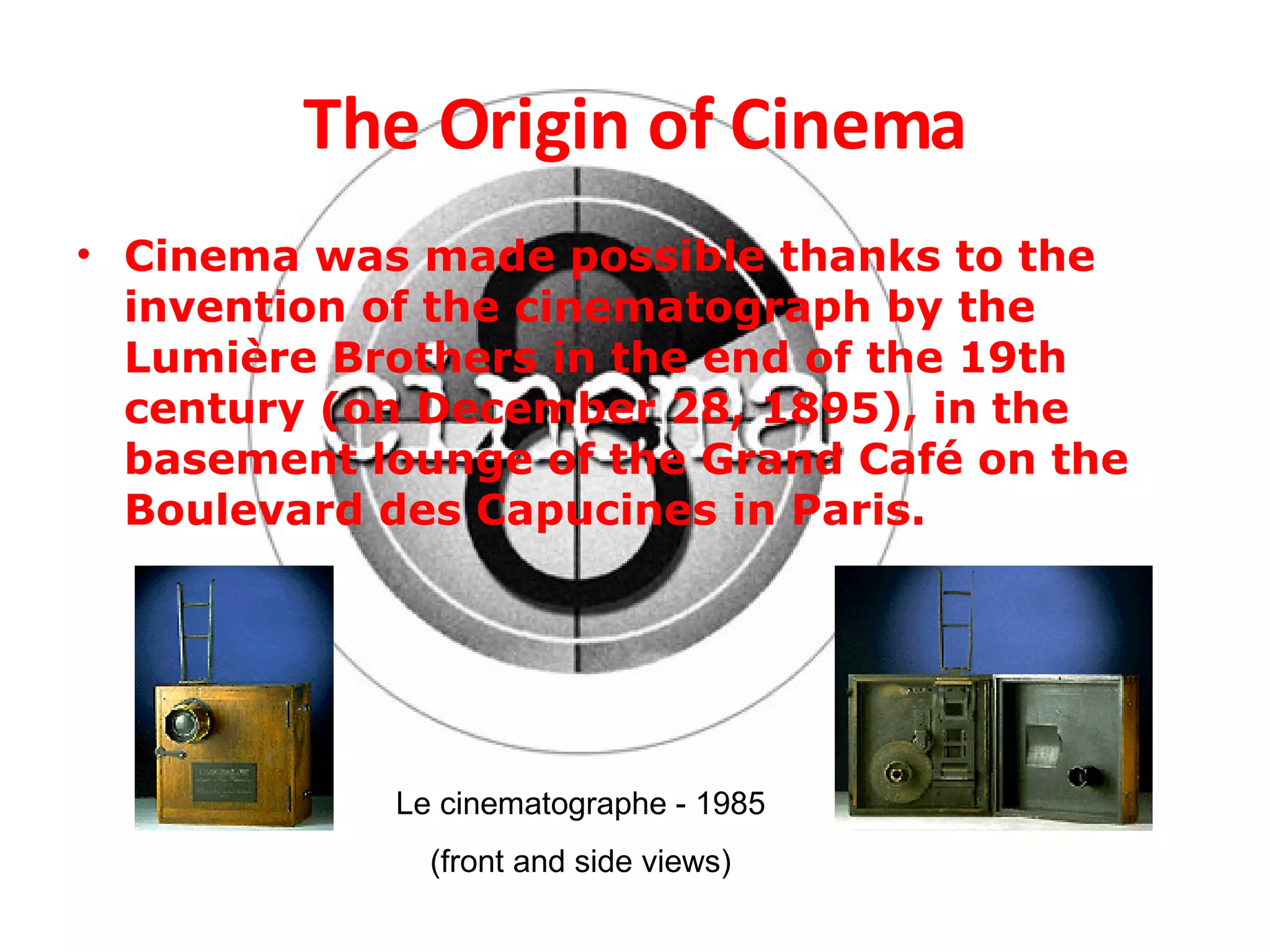 Cinema | PPT