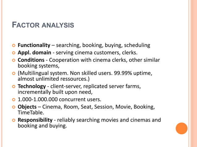 Cinema booking system | PPTX | Computing | Technology & Computing