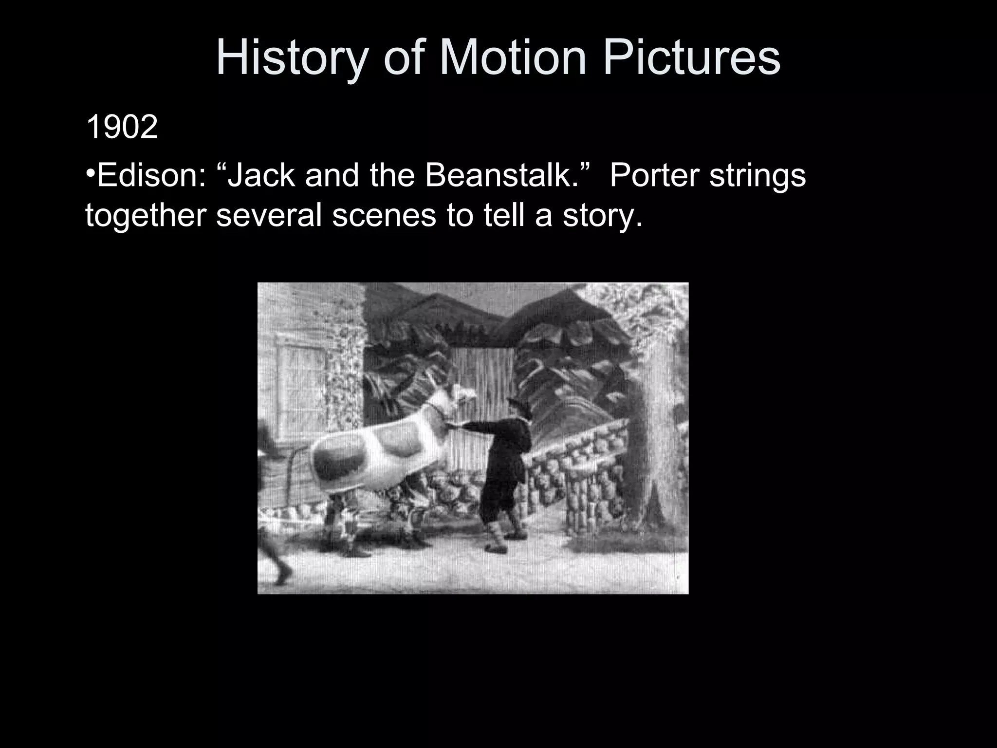 3000 Presentation 8: Cinema History Part 1 The Wizard and the Magician ...