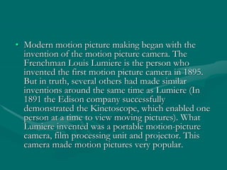 Cinema in our days | PPTX | Computer Animation | Computer Software and ...