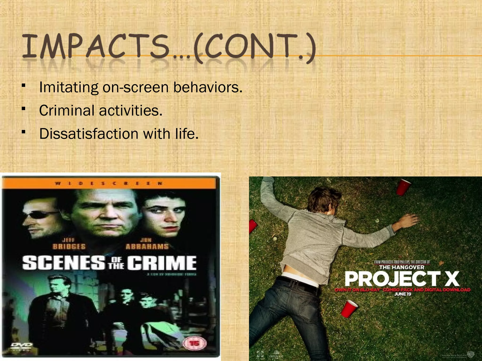 Cinema & Its Impact On Society | PPT