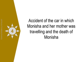 Monisha Accident Car